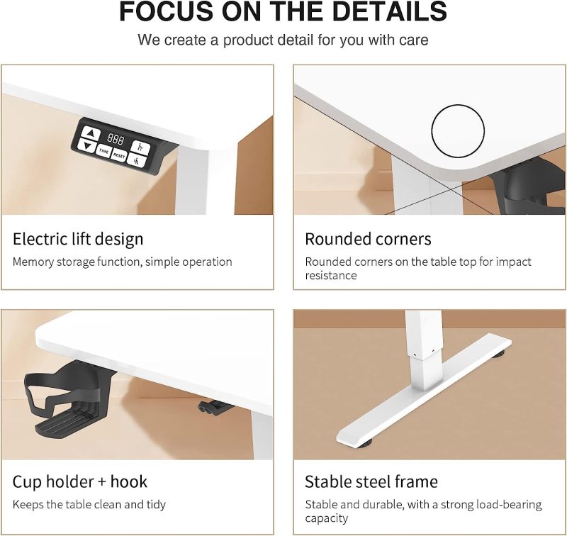 Adjustable Electric Desk - MyOffice Furniture