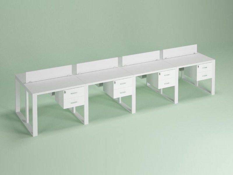 8 Way Workstation - MyOffice Furniture